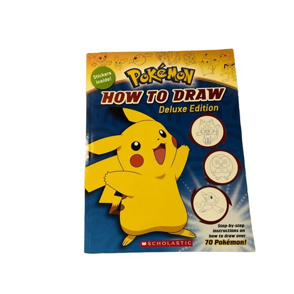 Other | Pokeman How To Draw Deluxe Edition With Stickers Learn How To ...